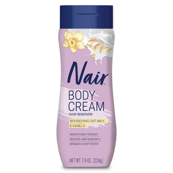 nair | Bath & Body | Nib Nair Body Cream Hair Remover Oat Milk Vanilla ...